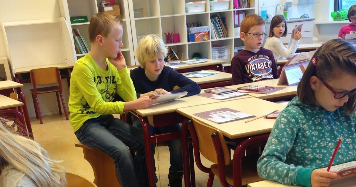 groep 4a: Zomaar een les lezen: Estafette